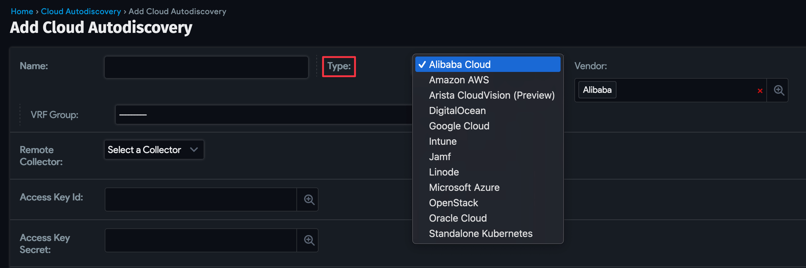 Cloud Platforms Autodiscovery | Device42