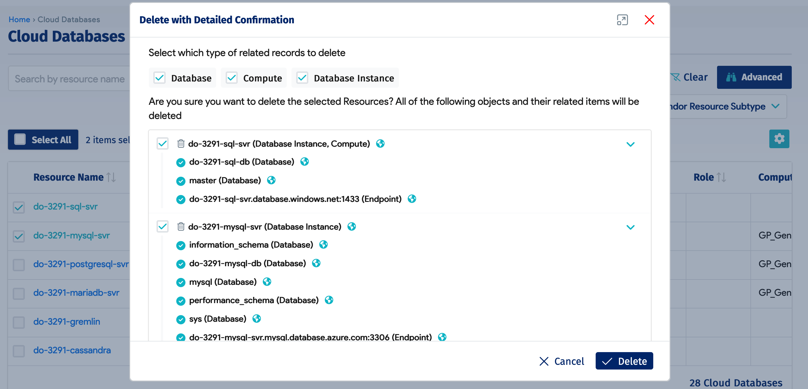 Cloud Databases | Device42