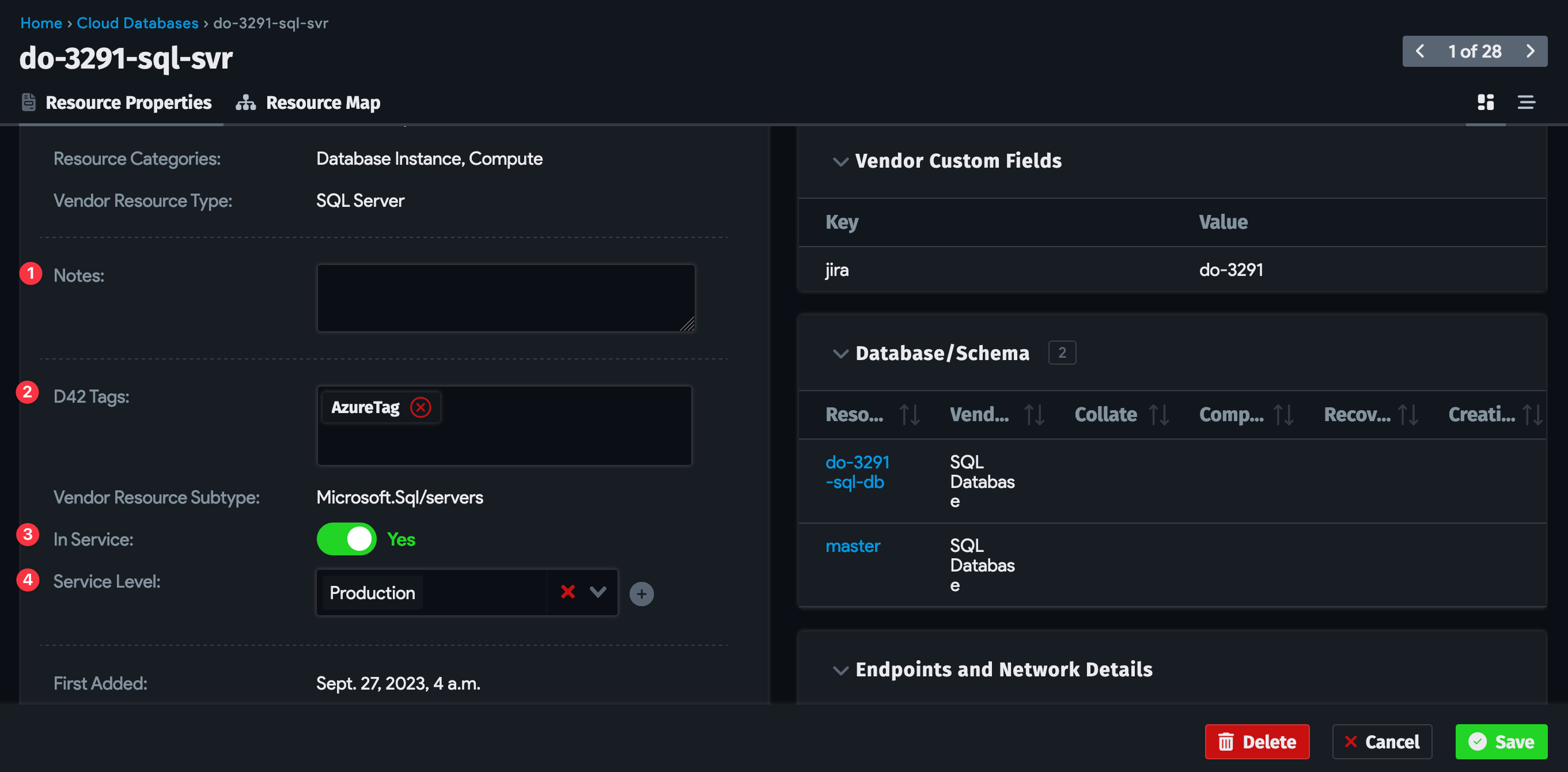 Cloud Databases | Device42