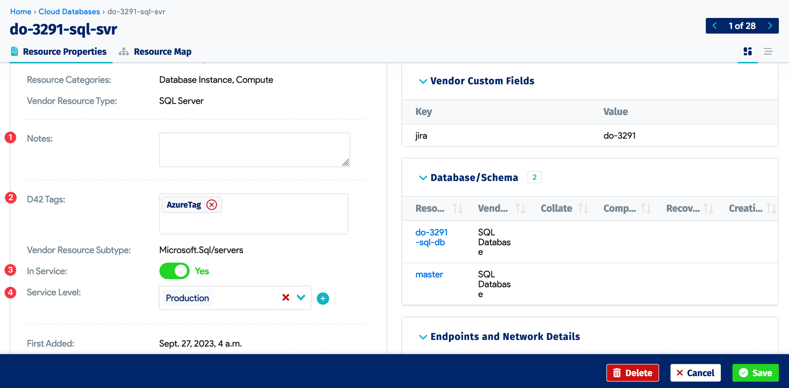 Cloud Databases | Device42