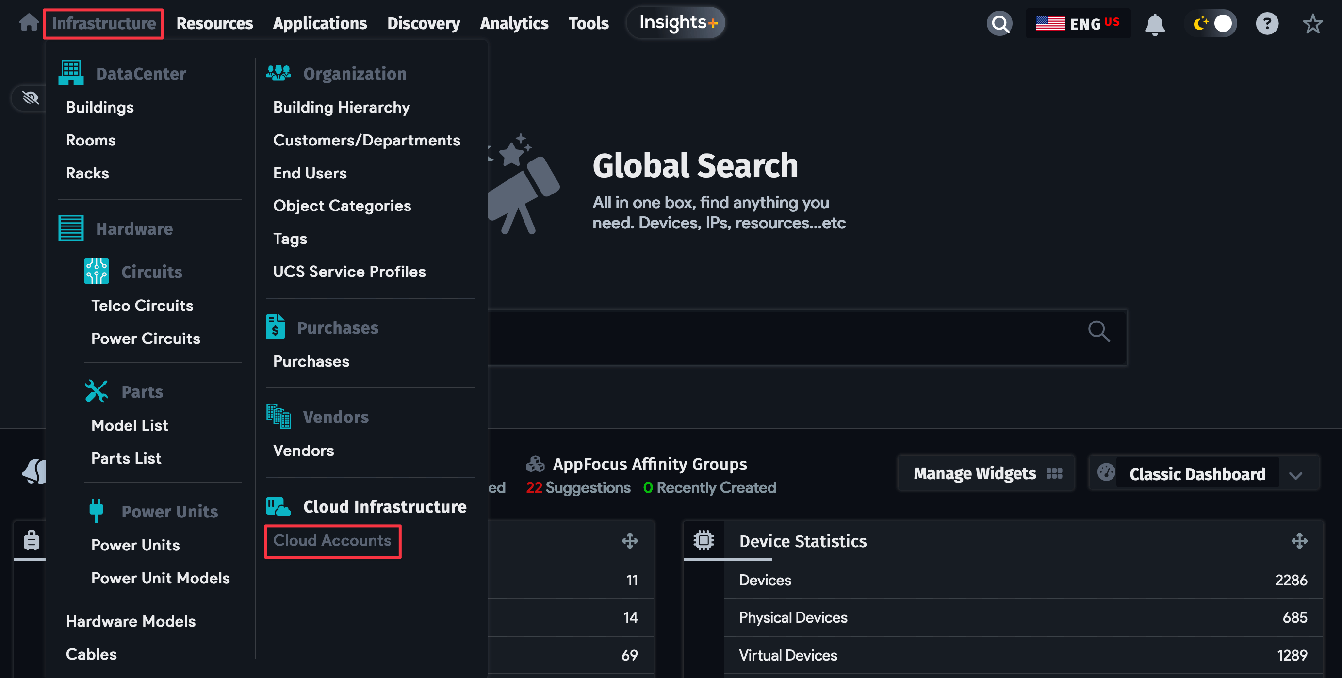 Cloud Resources | Device42