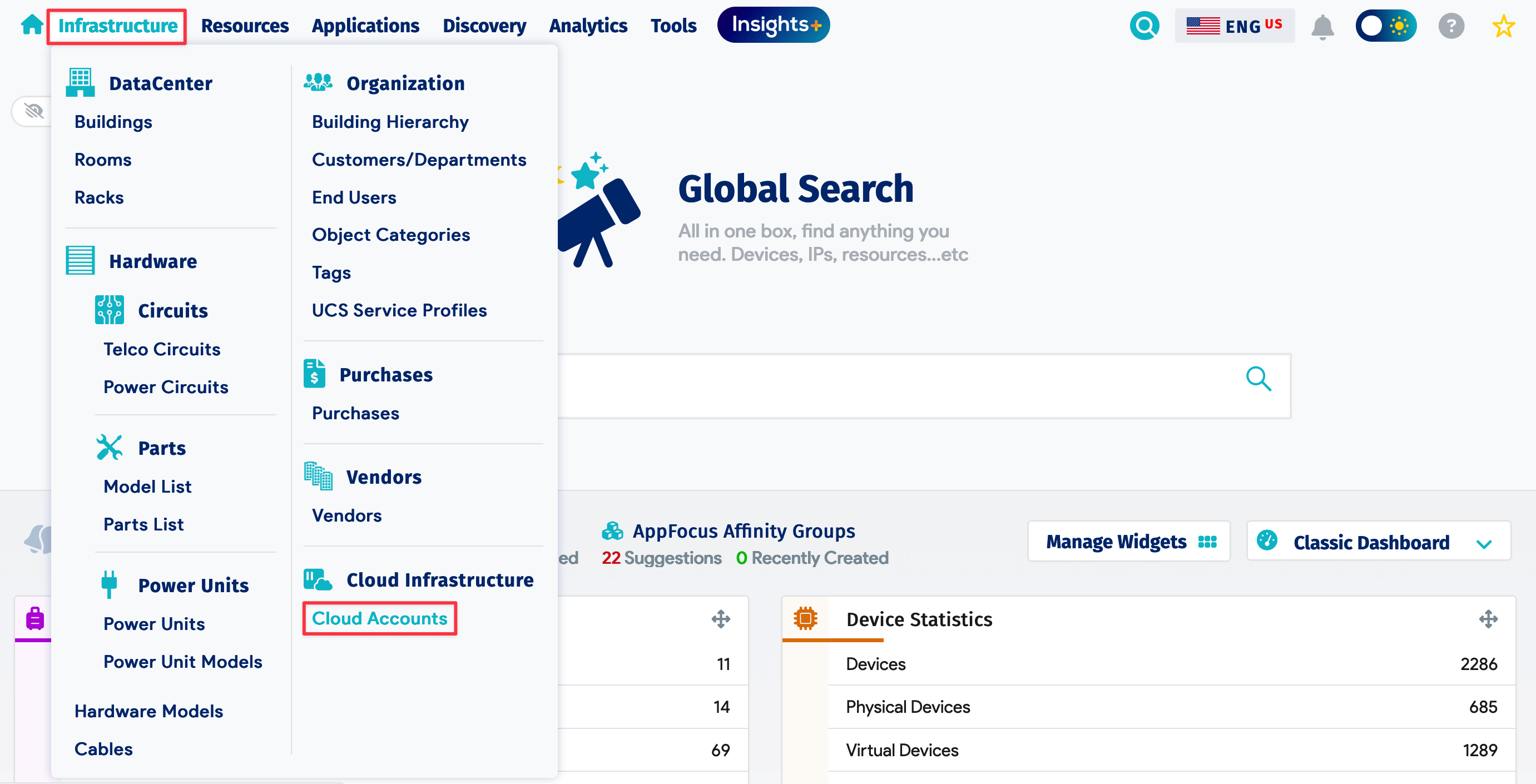 Cloud Resources | Device42