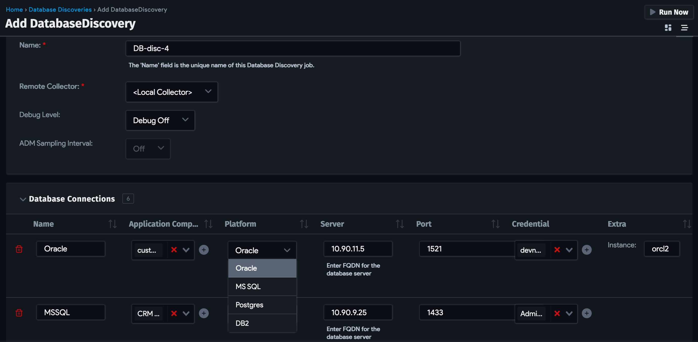 Database Discovery | Device42