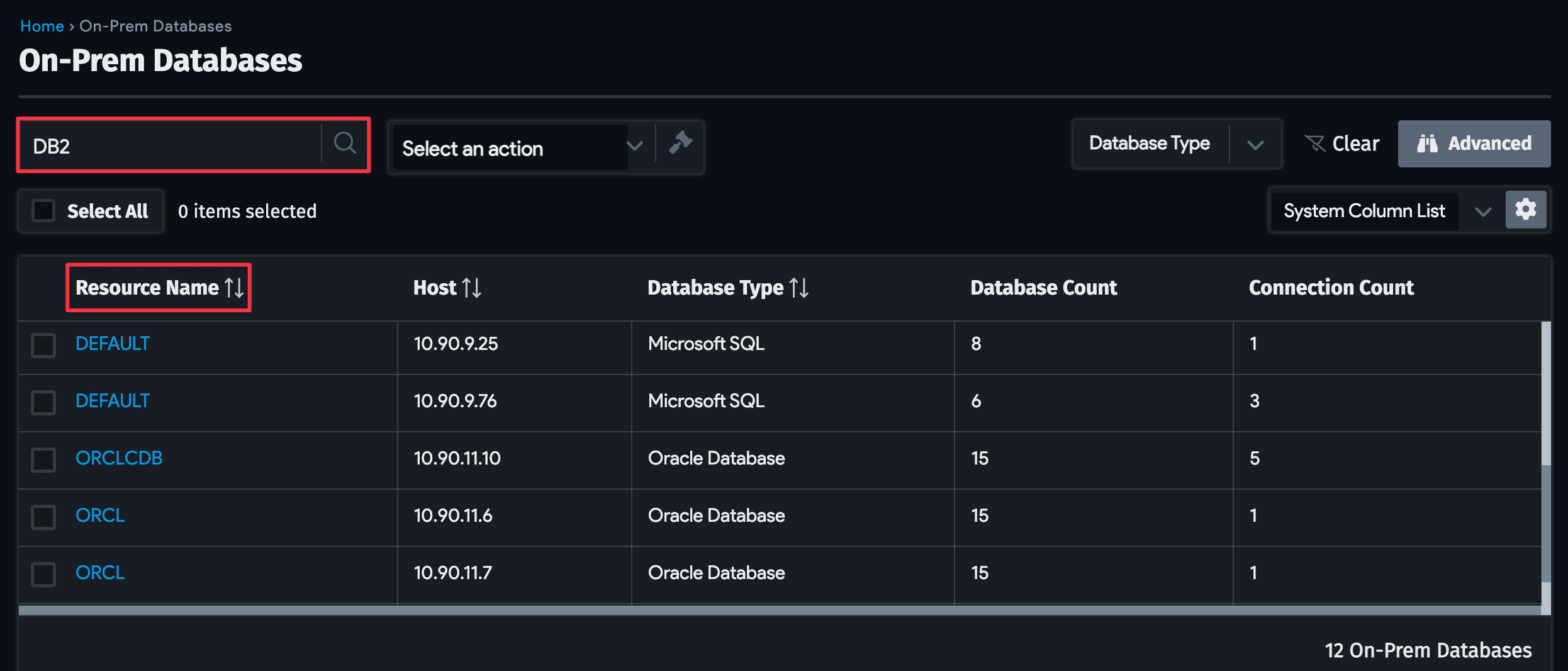 Database Discovery | Device42
