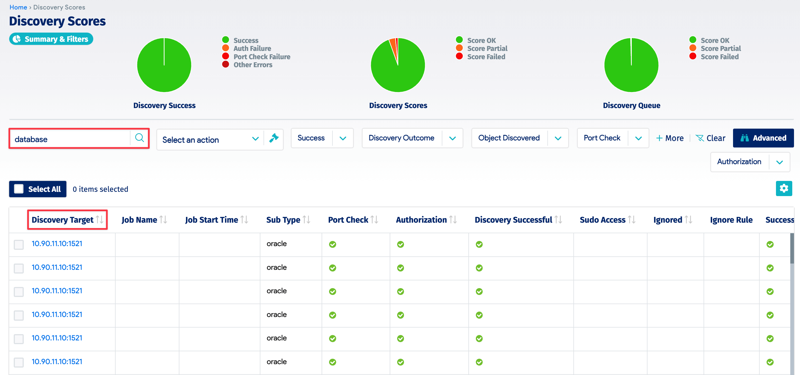Database Discovery | Device42