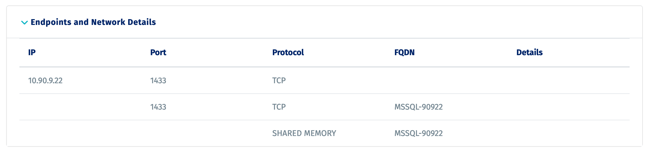 Database Discovery | Device42