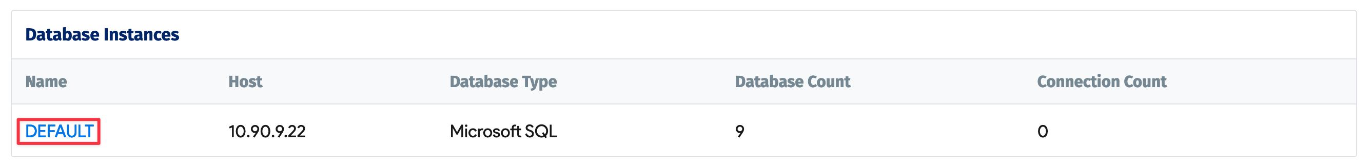 Database Discovery | Device42