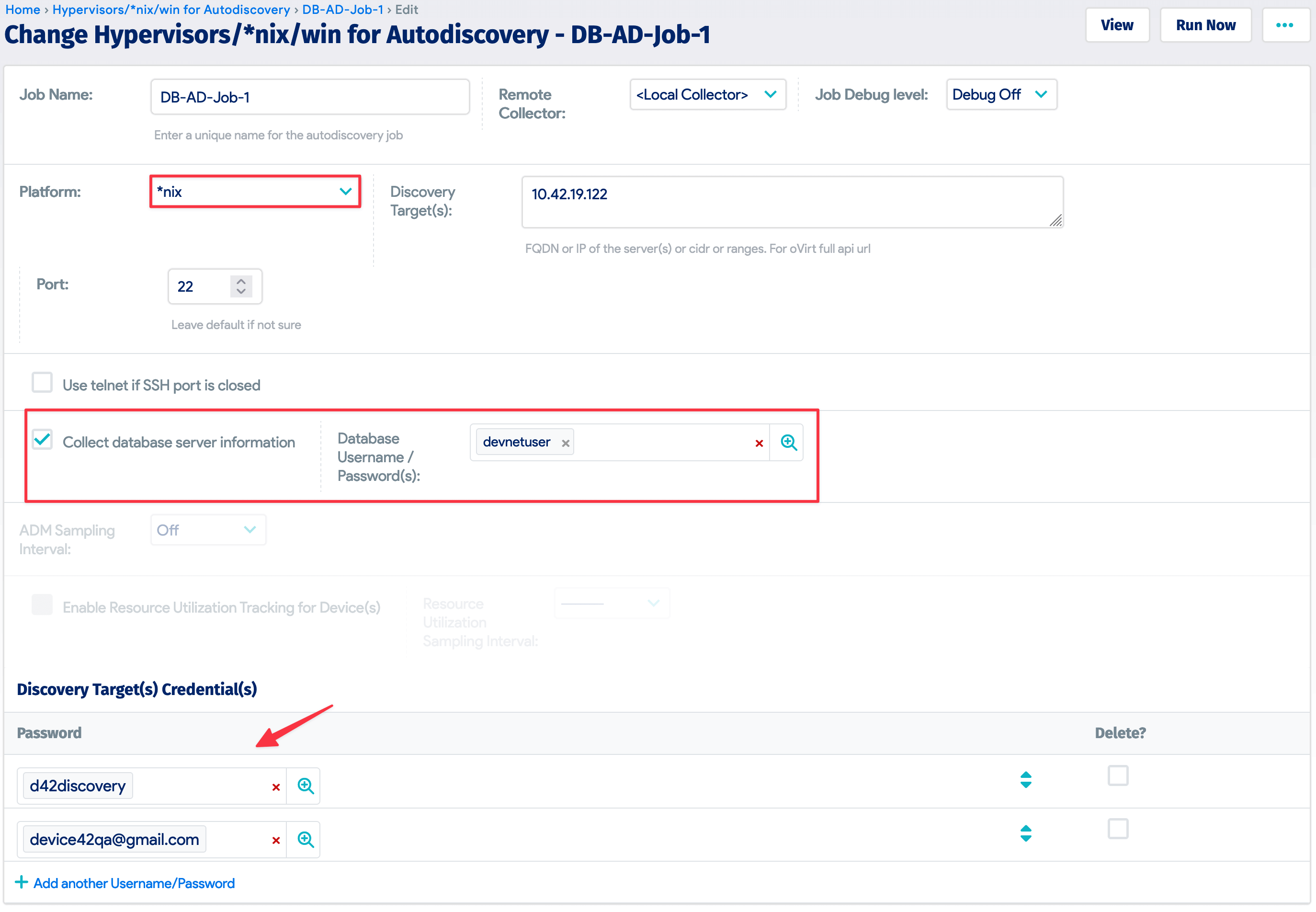 Database Discovery | Device42