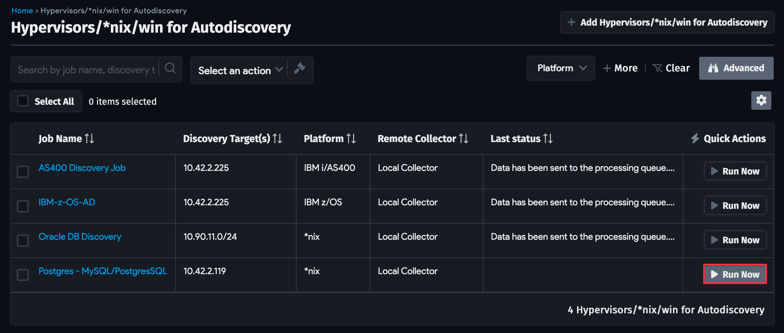 Database Discovery | Device42