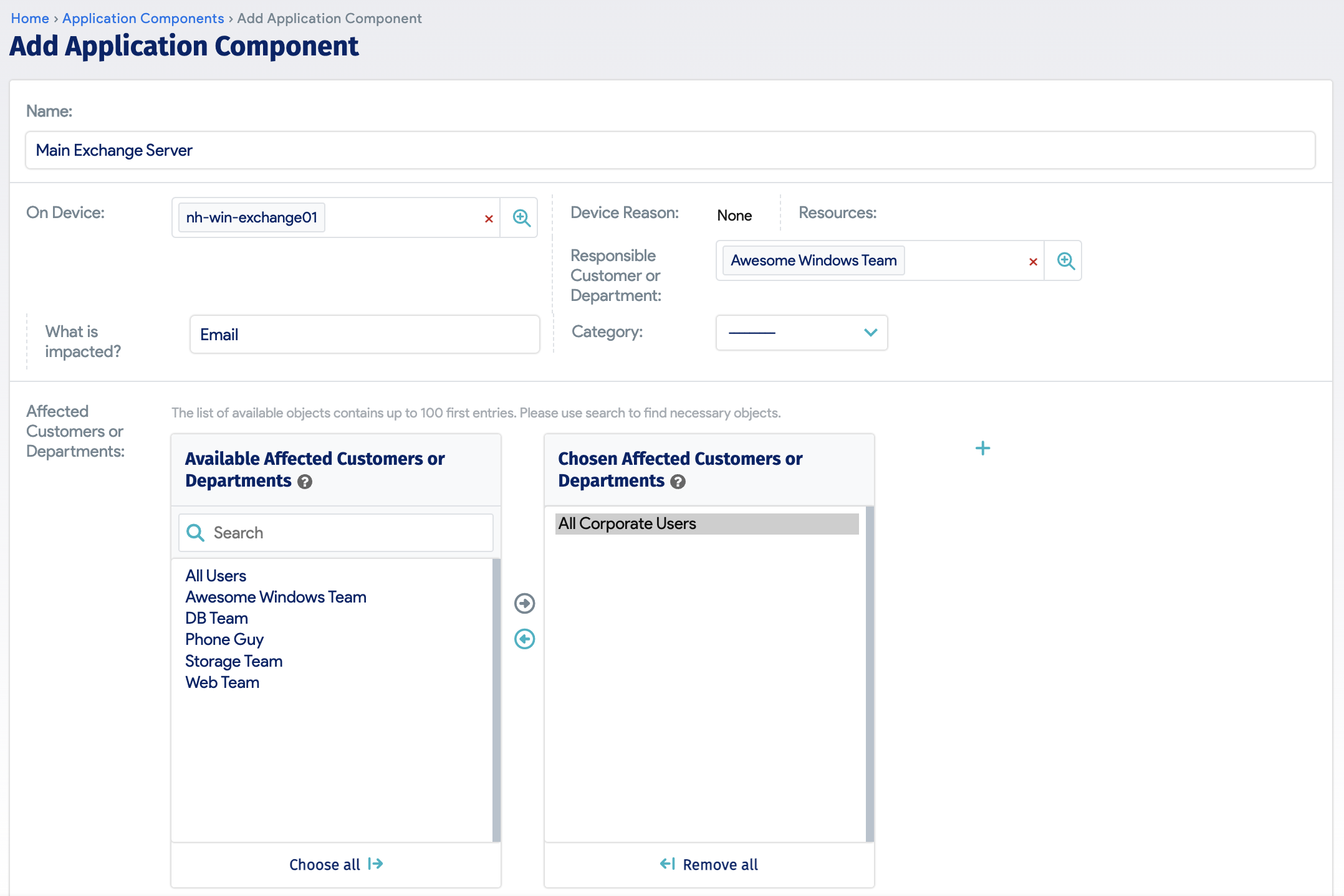 Application Components | Device42