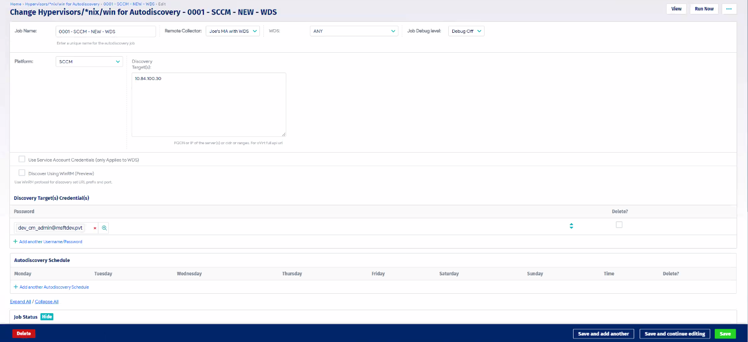 SCCM Discovery | Device42