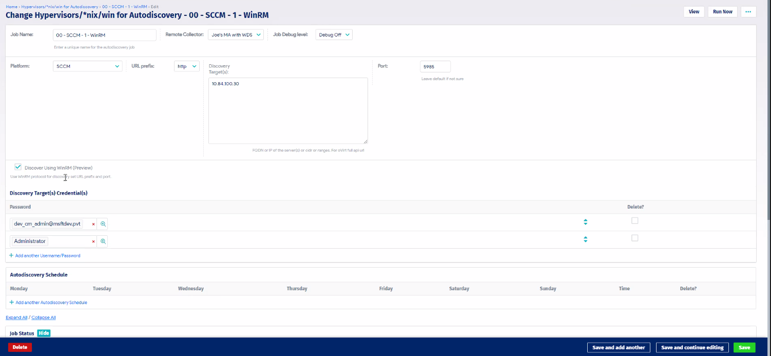 SCCM Discovery | Device42