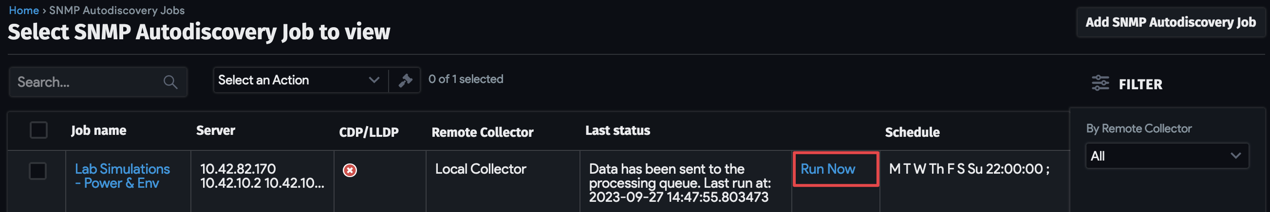 SNMP - Network Autodiscovery | Device42