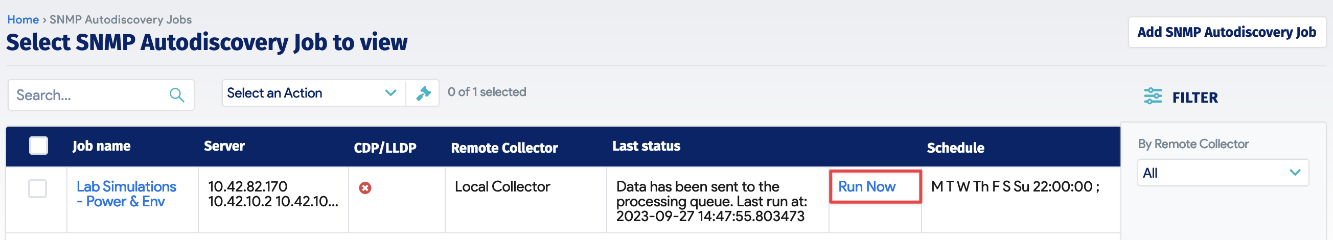 SNMP - Network Autodiscovery | Device42