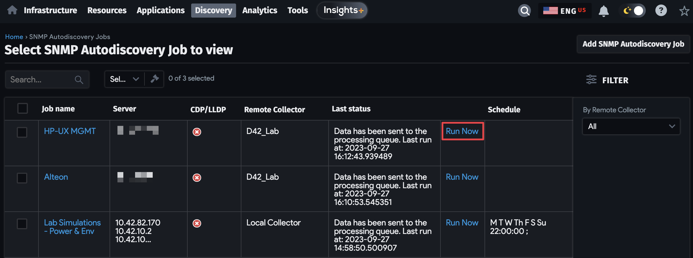 SNMP - Network Autodiscovery | Device42