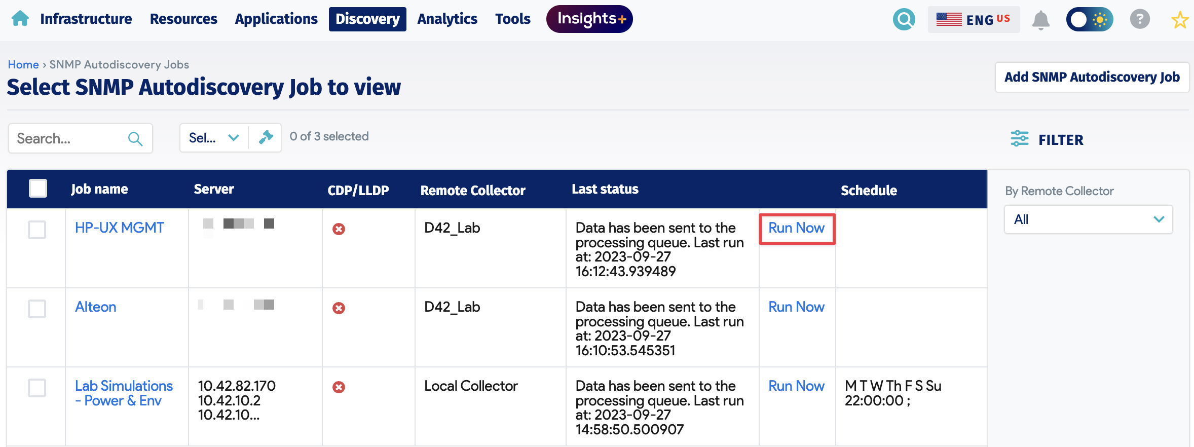 SNMP - Network Autodiscovery | Device42