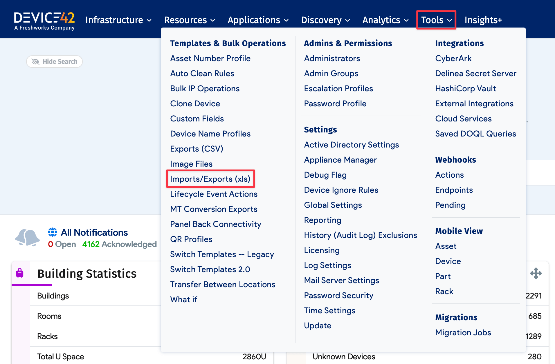 Tutorial: Loading Data Using Spreadsheets | Device42