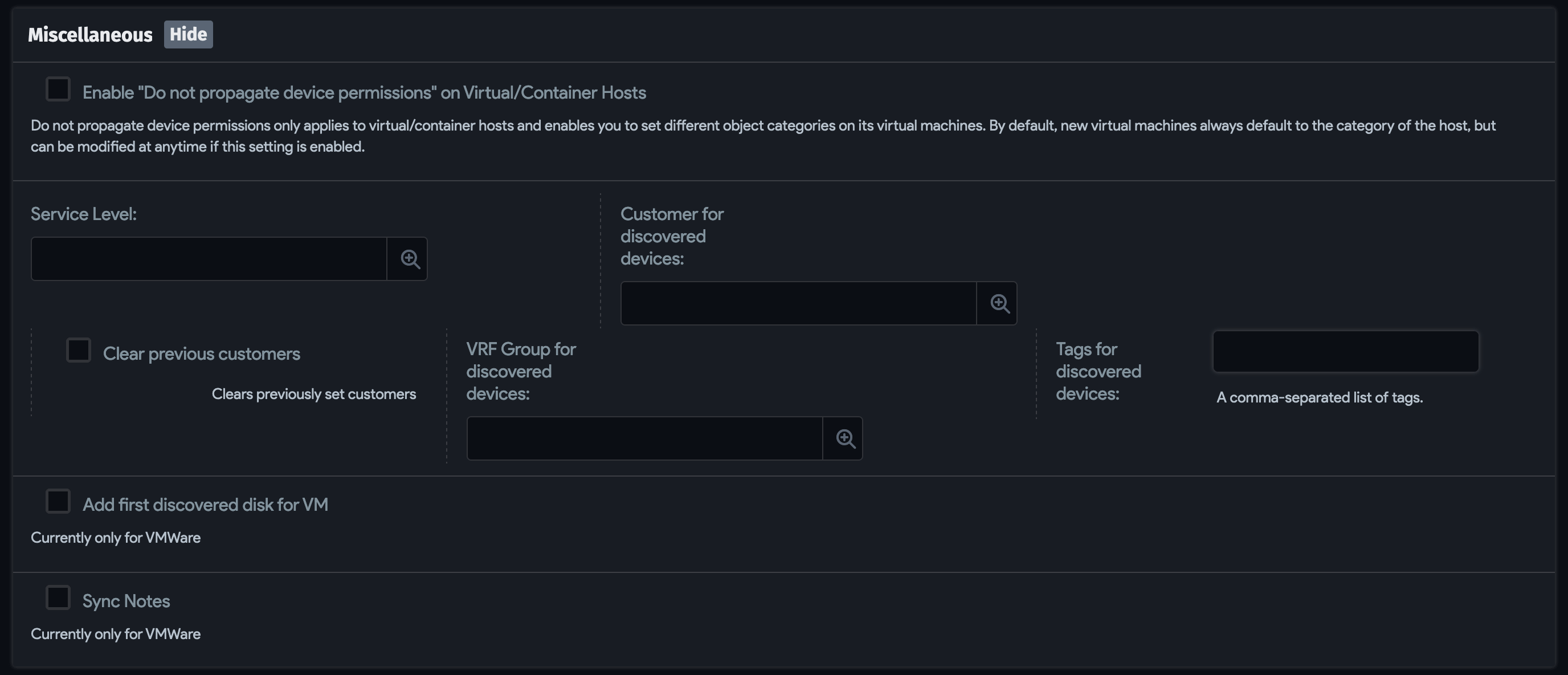 Virtual Machine Autodiscovery | Device42