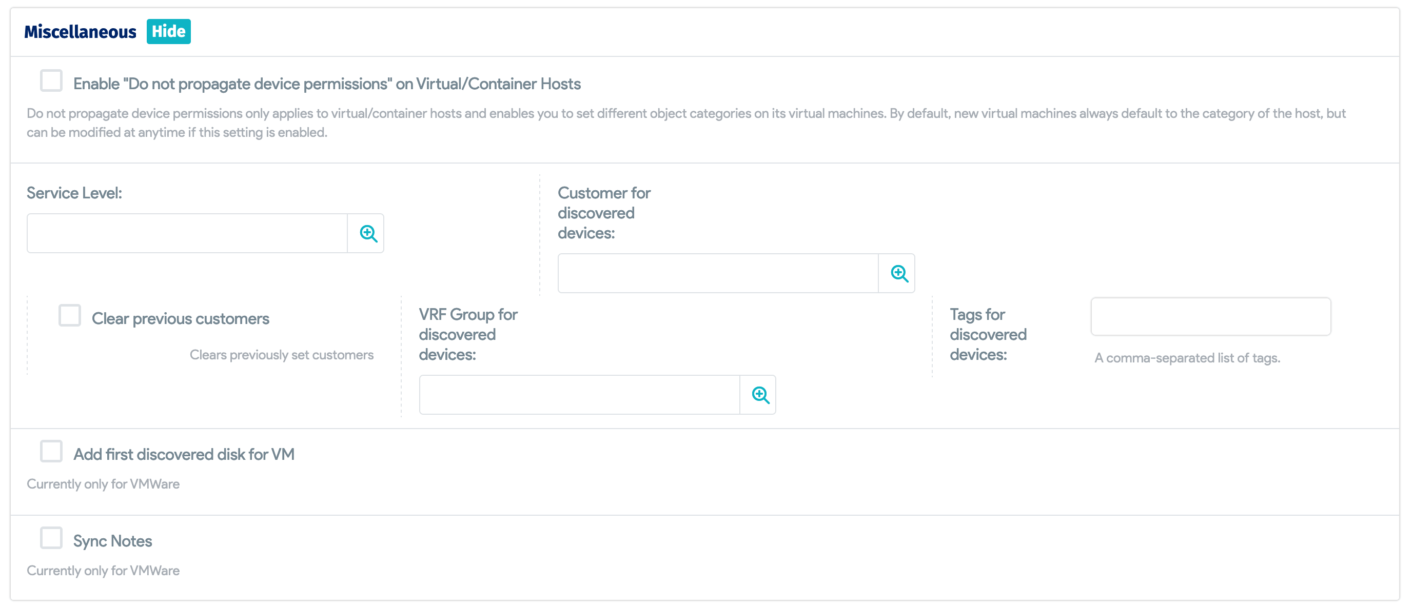 Virtual Machine Autodiscovery | Device42